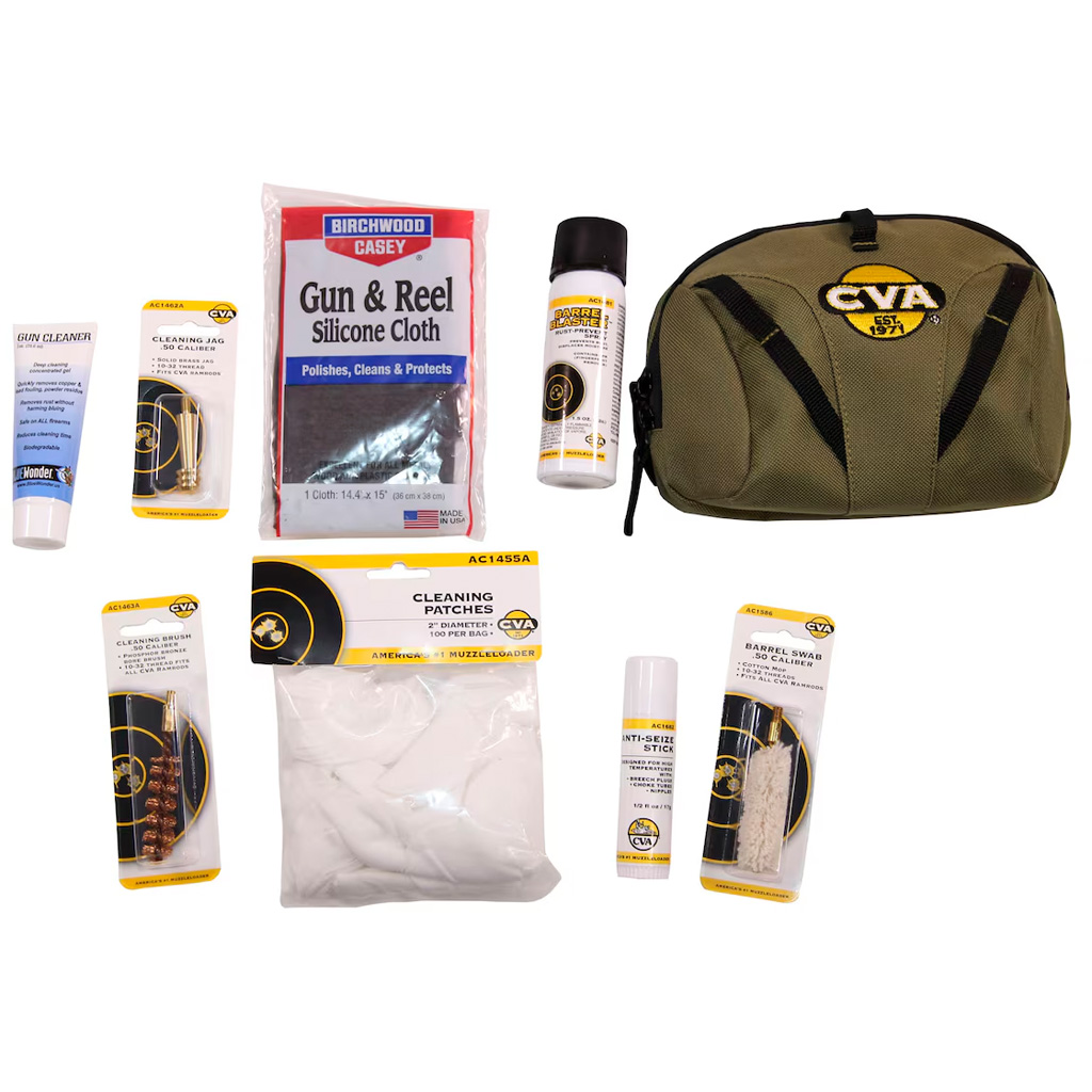 Cva Soft Bag Field Cleaning Kit 50 Caliber - Ready Gunner